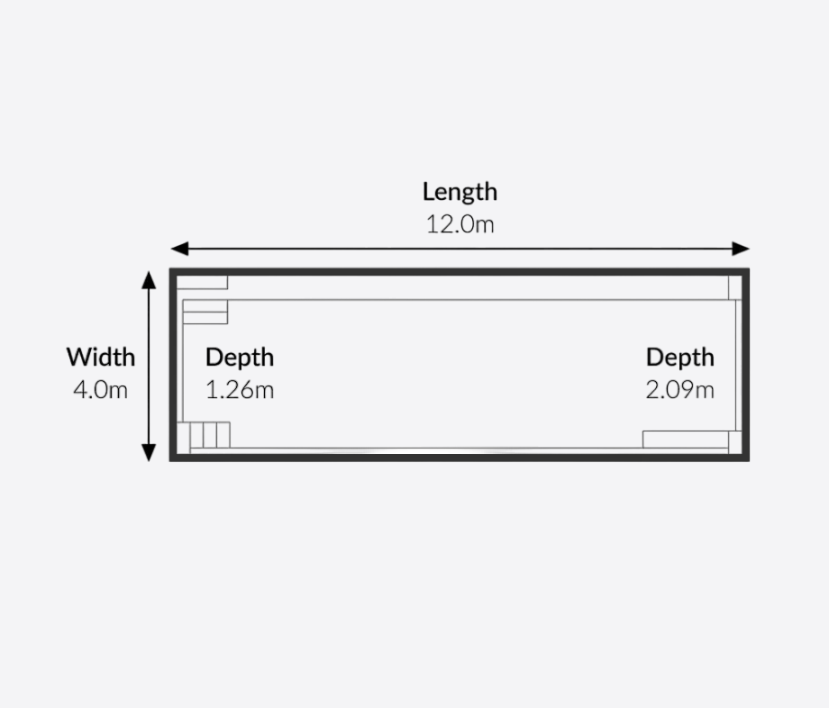 De Luxe Lap Pool - Masterbuilt Pools